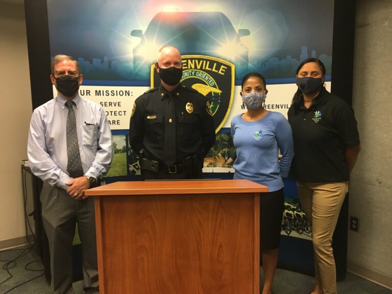 Greenville Police Launch First Co-responder Mental Health Response ...